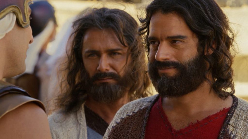Moisés y los diez mandamientos (2016) Dir. Alexandre Avancini ...